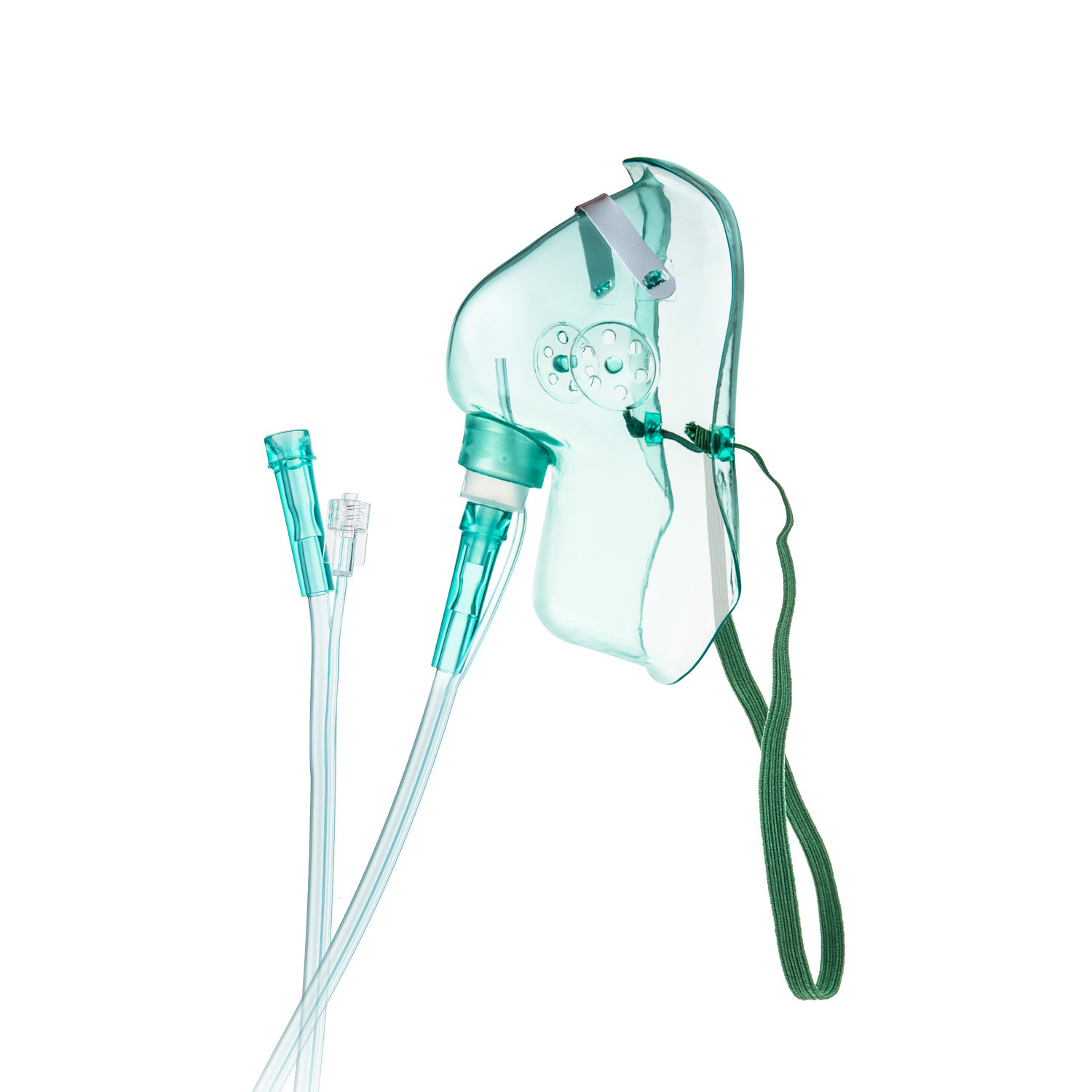 Disposable Medical Capnography CO2 Sampling oxygen Mask O2 Delivery Mask